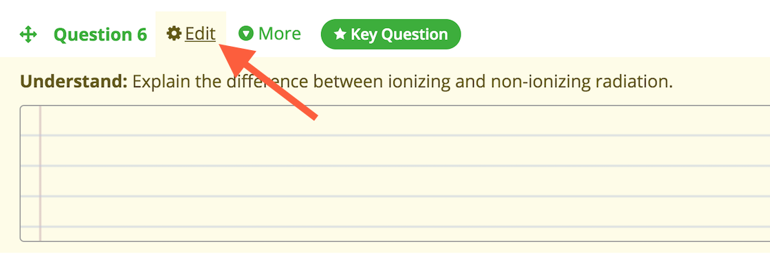 Key questions and Challenge questions – Help Centre